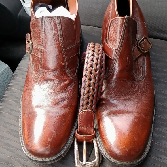 freeman | Shoes | Freeman Freeflex Dress Boot 75 Free Leather Bel ...